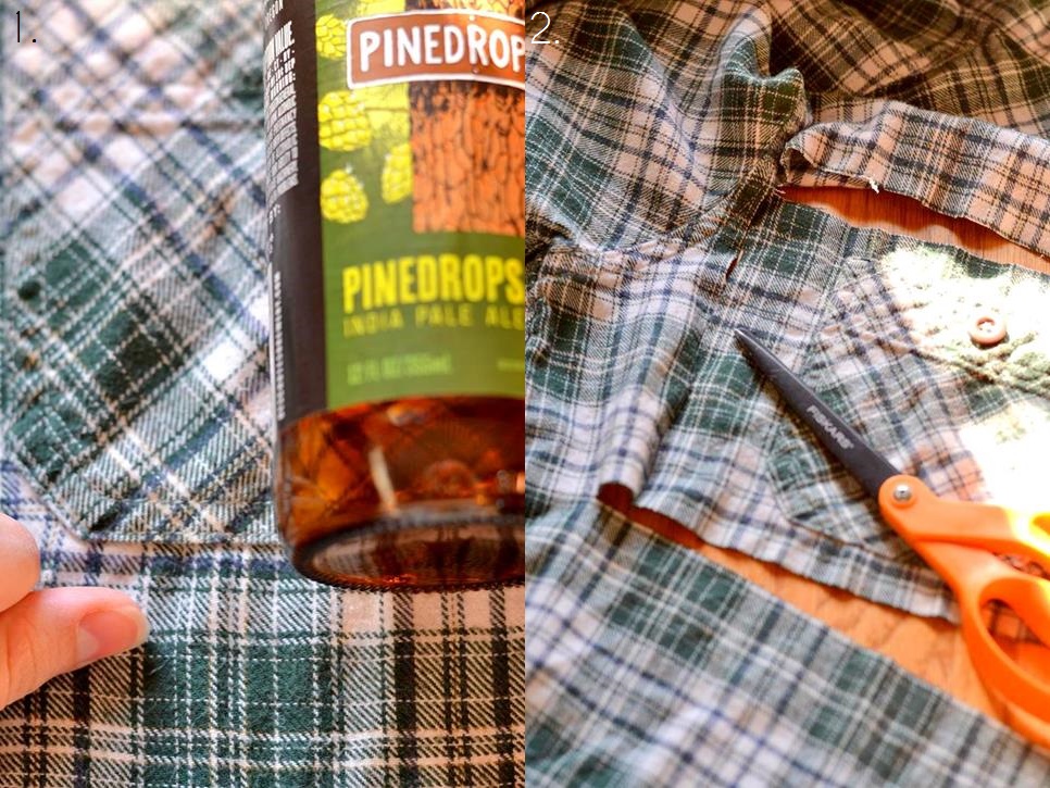 Flannel Pocket Beer Coozies (No-Sew!) - Fair Robin Revival