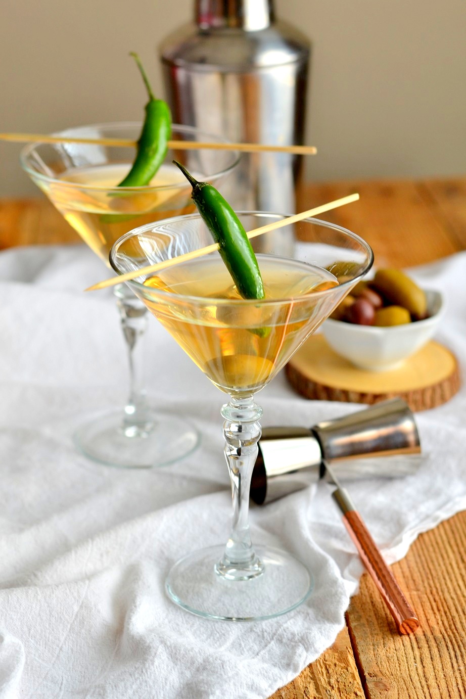 Slow Burn Serrano Martinis - Fair Robin Revival