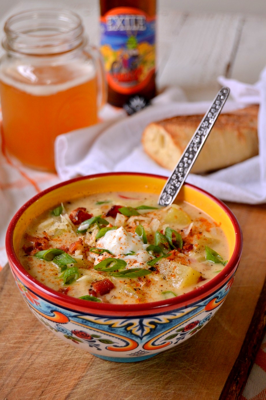 Loaded Baked Potato IPA Soup - Fair Robin Revival